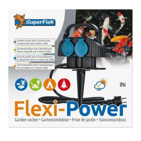 FLEXI POWER BLOC EXTERIEUR 4 PRISES